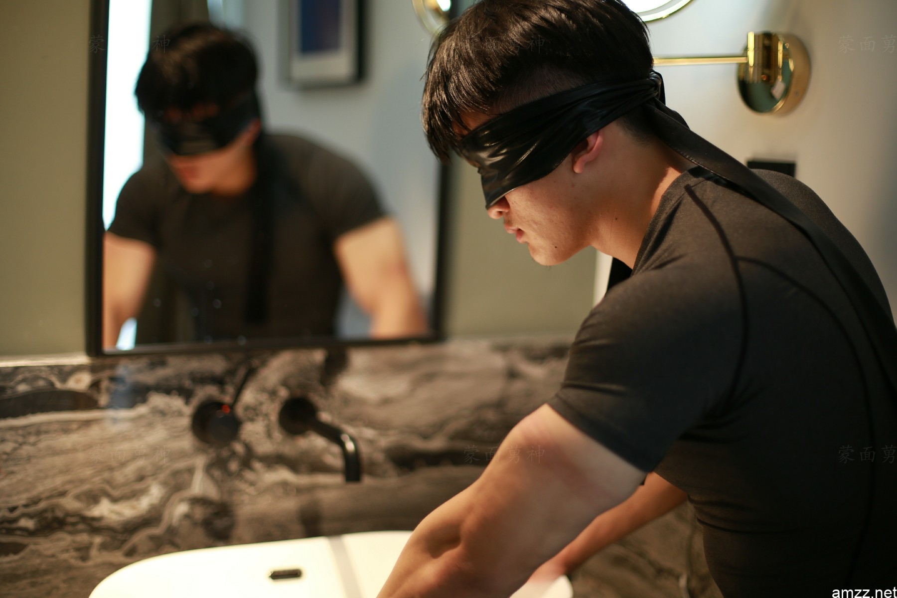 蒙面男神 第58期 《繩縛體育生》（下冊-全見版）Part 01 - AMZZ男神图库