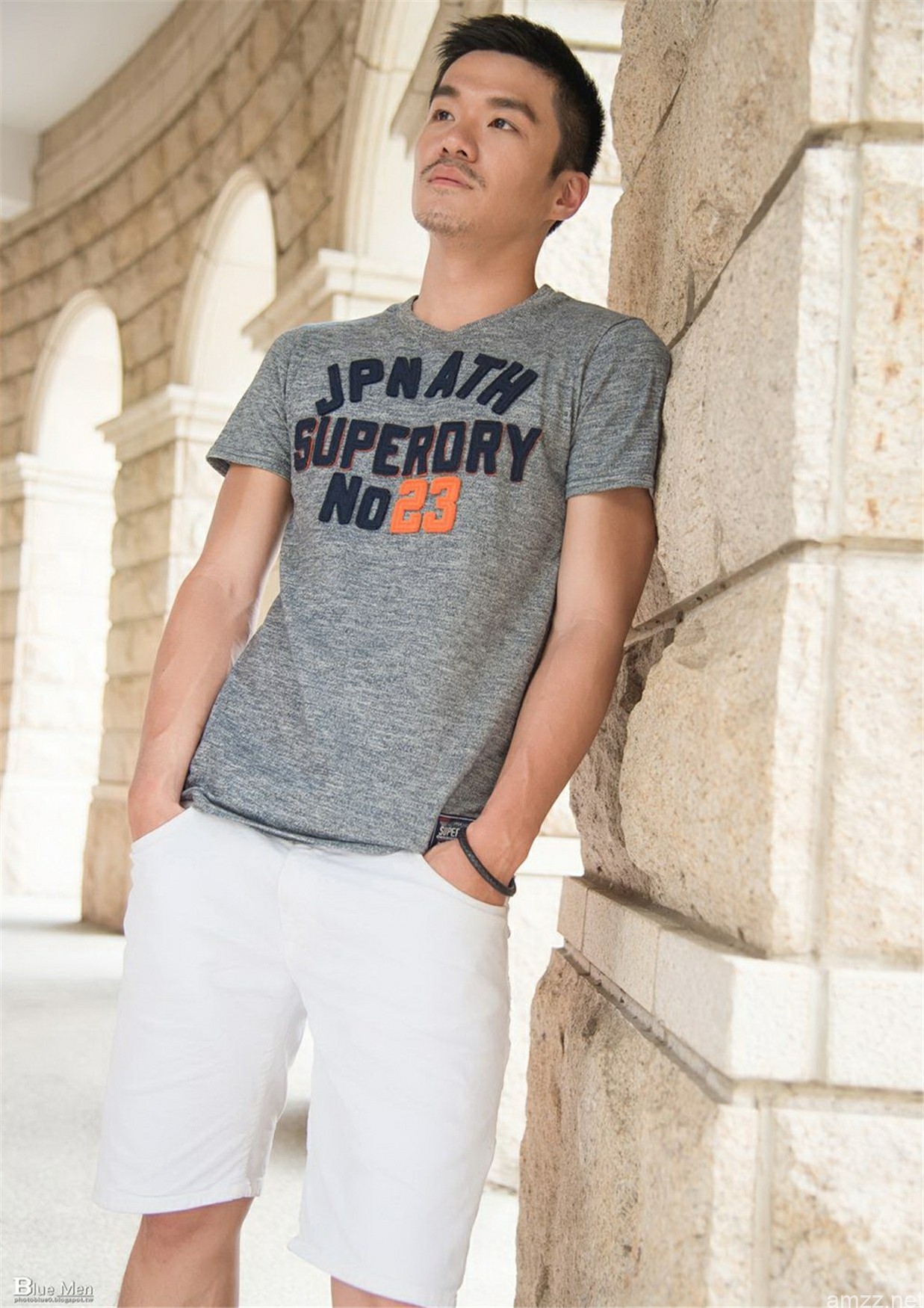 Blue Men VOL 051 藍男色 第51期 《Kris-遊泳健將赤裸呈現》（全見版）Part 01 - AMZZ男神图库