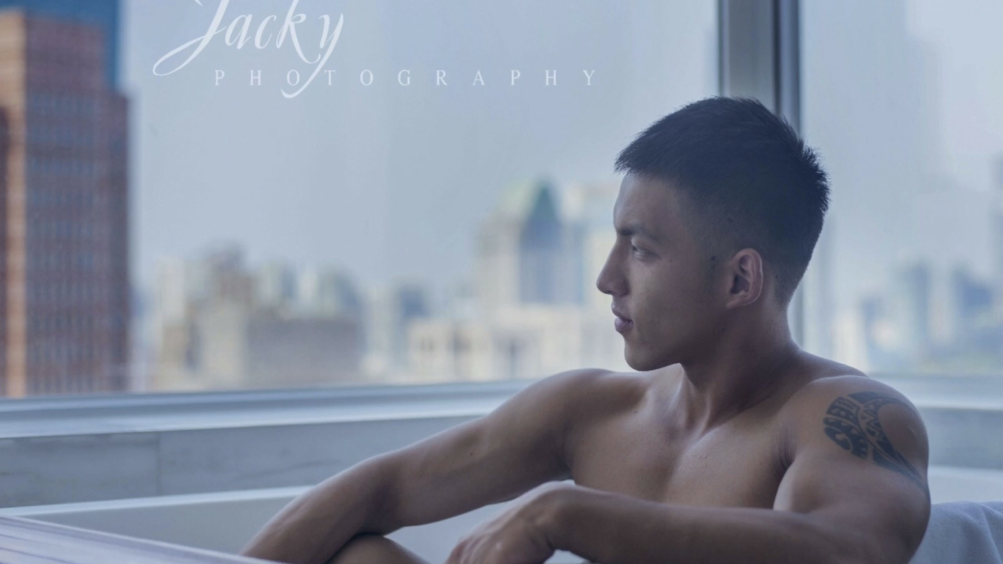 Jacky Photographaphy 黑色肌肉（全见版） - AMZZ男神图库